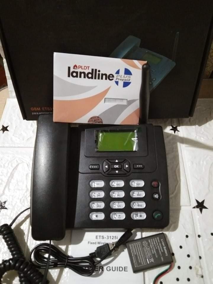WIRELESS TELEPHONE WITH PLDT LANDLINE PREPAID SIM CARD, Computers ...