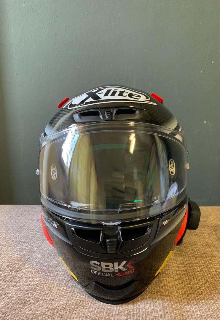 X-Lite X-803 Ultra Carbon SBK, integral helmet, Motorcycles, Motorcycle ...