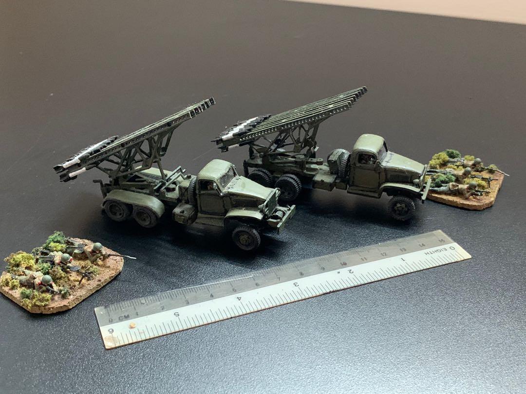 1/72 Soviet Katyusha battery, Hobbies & Toys, Toys & Games on Carousell