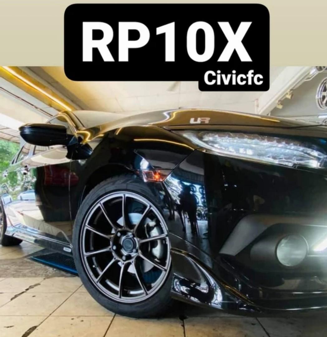 17'' RAXER RP10X flow forming 5x112/ 5x114.3/ 5x100 rim, Car Accessories, Tyres & Rims on Carousell