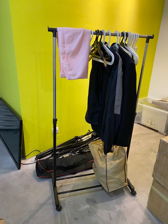 Aeon adjustable Cloth Rack, Furniture & Home Living, Furniture, Shelves ...