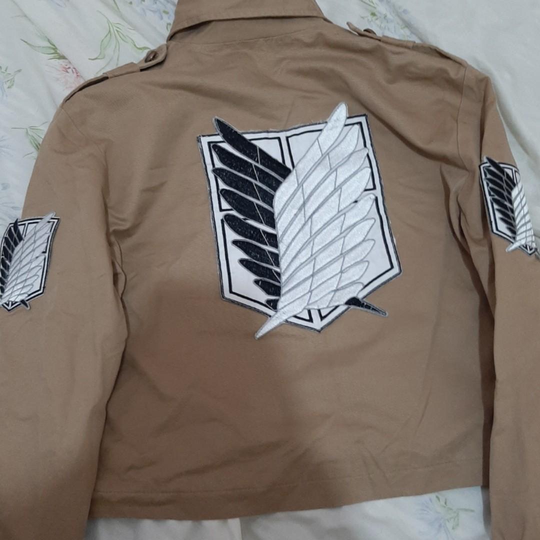 Attack on Titan Survey Corps Jacket, Hobbies & Toys, Memorabilia ...
