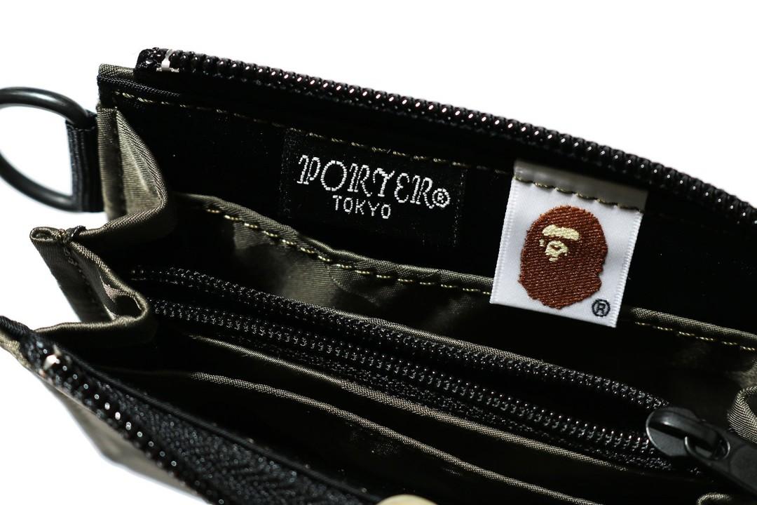 BAPE X PORTER JACQUARD CAMO MINI WALLET, Men's Fashion, Watches ...