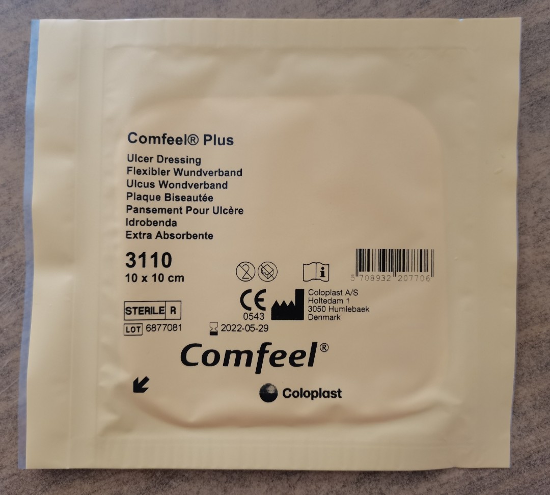 Comfeel Plus Ulcer Dressing 10x10cm, Assistive Devices, Personal Care ...