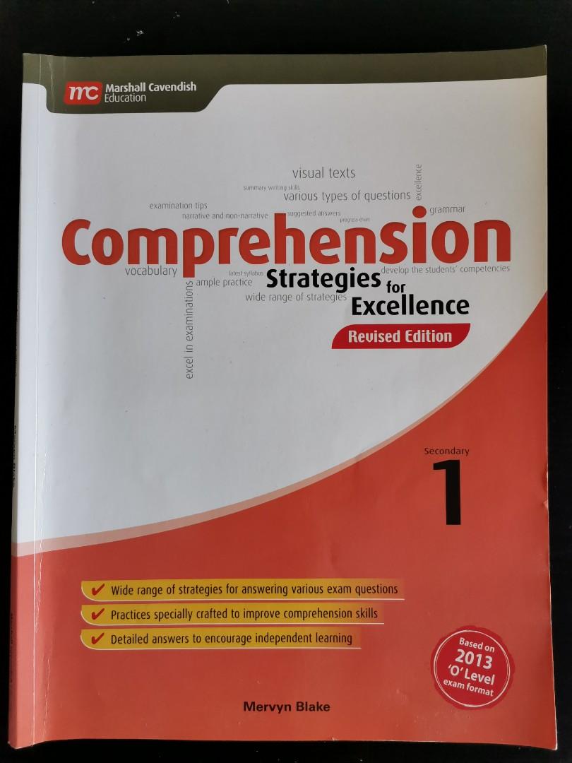Comprehension Strategies for Excellence Sec 1, Hobbies & Toys, Books ...