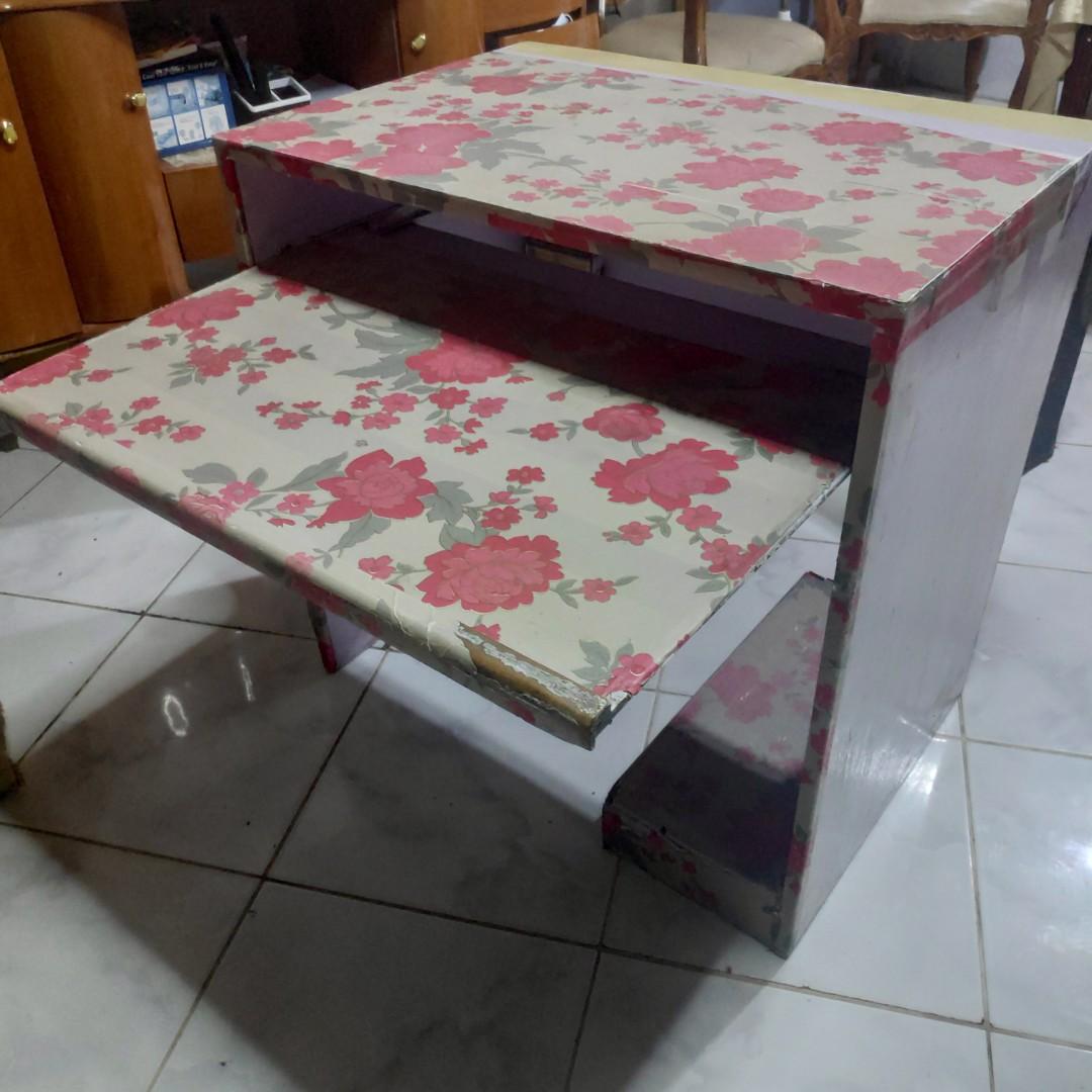 Computer table and tv rack, Furniture & Home Living, Furniture, Tables ...