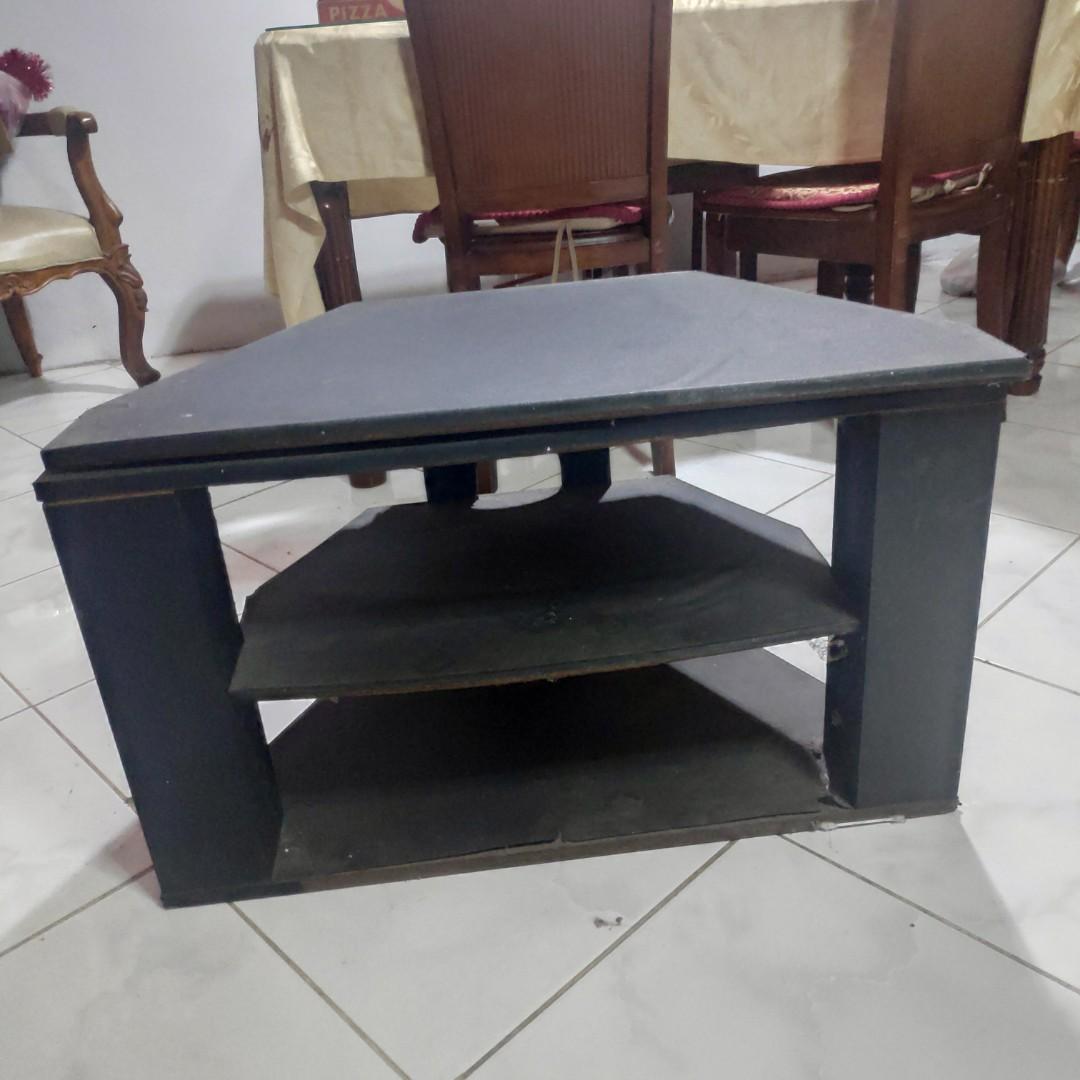 Computer table and tv rack, Furniture & Home Living, Furniture, Tables ...