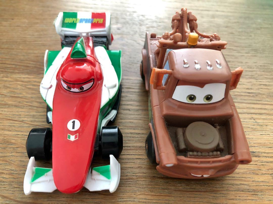 Disney Pixar Cars Stunt Racers Double Decker Speedway Track Set ...