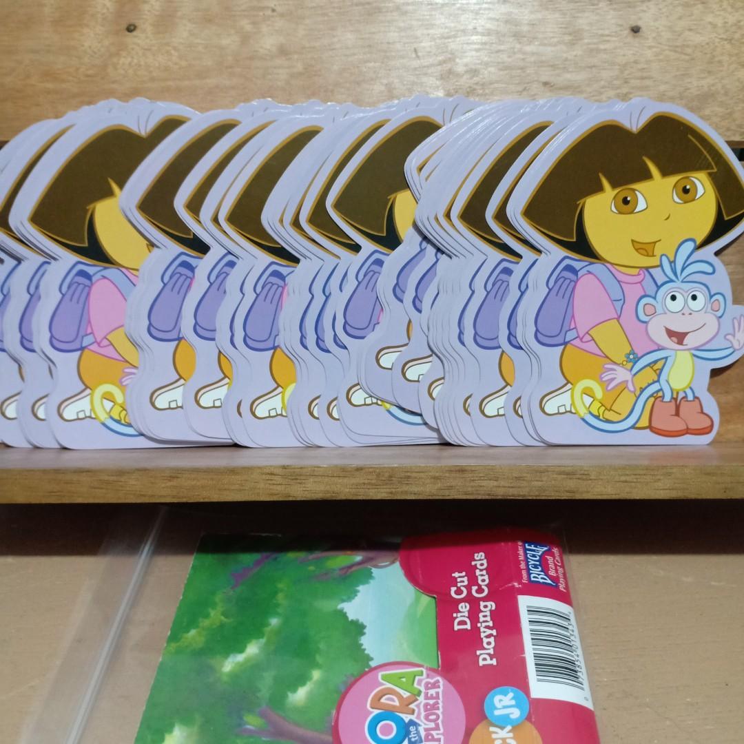 Dora the Explorer Die Cut Playing Cards Bicycle Nickelodeon, Babies ...
