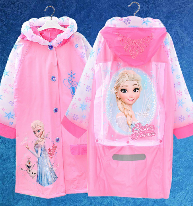 Frozen Raincoat, Babies & Kids, Babies & Kids Fashion on Carousell
