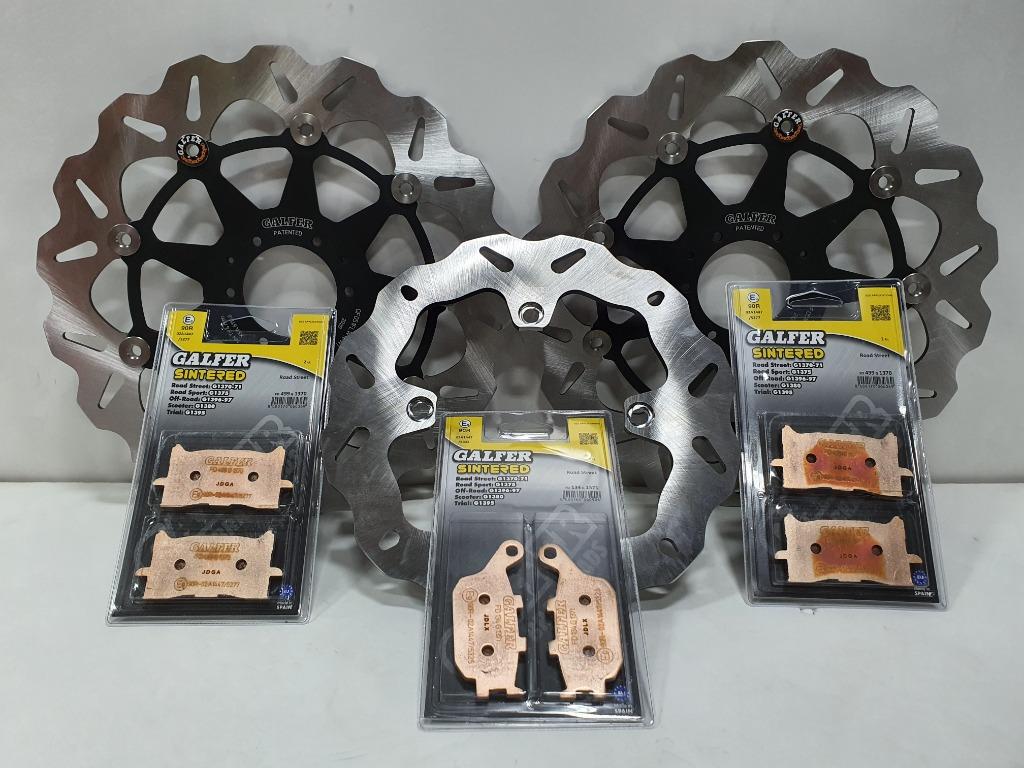 HONDA AFRICA TWIN GALFER BRAKE DISC / ROTORS & PADS / CRF1000L ...