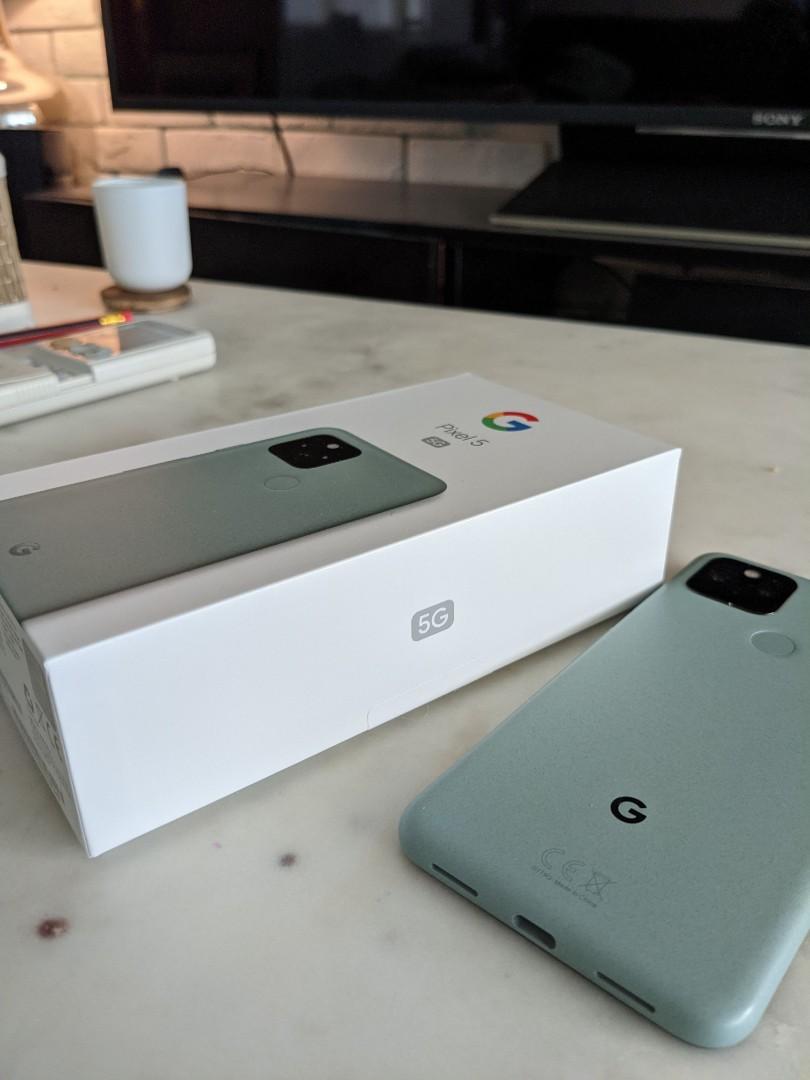 Google Pixel 5 Sage Green, Mobile Phones & Gadgets, Mobile Phones ...