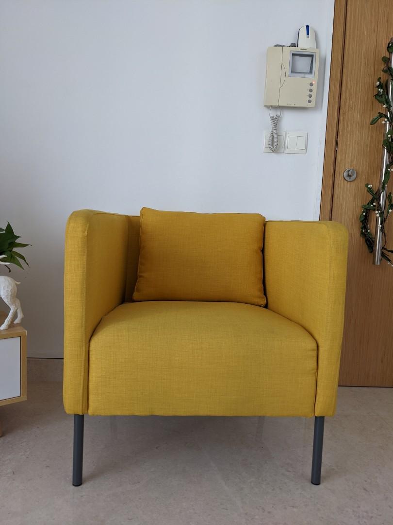 IKEA yellow Ekero chair, Furniture & Home Living, Furniture, Chairs on ...