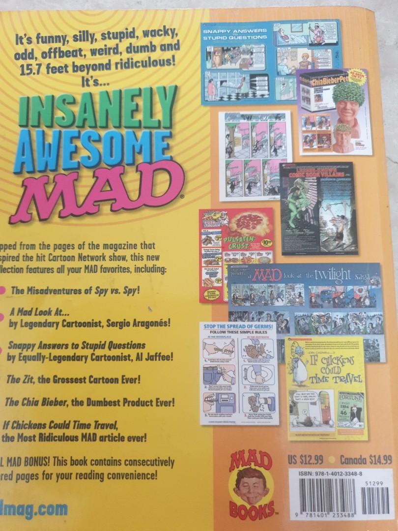 Insanely Awesome Mad as seen on cartoon network( Price reduced ...