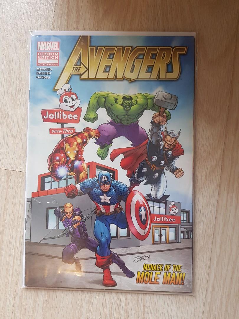 Jollibee Avengers, Hobbies & Toys, Books & Magazines, Comics & Manga on ...