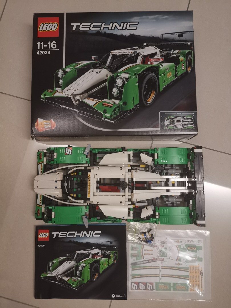 Lego 42039 Technic with brand new sticker set, with box, manual ...