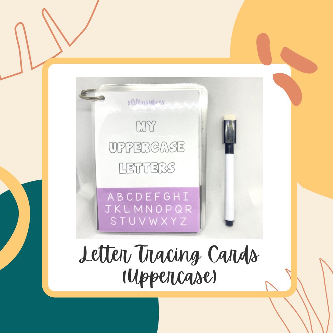 Letter Tracing Cards, Hobbies & Toys, Stationery & Craft, Stationery ...