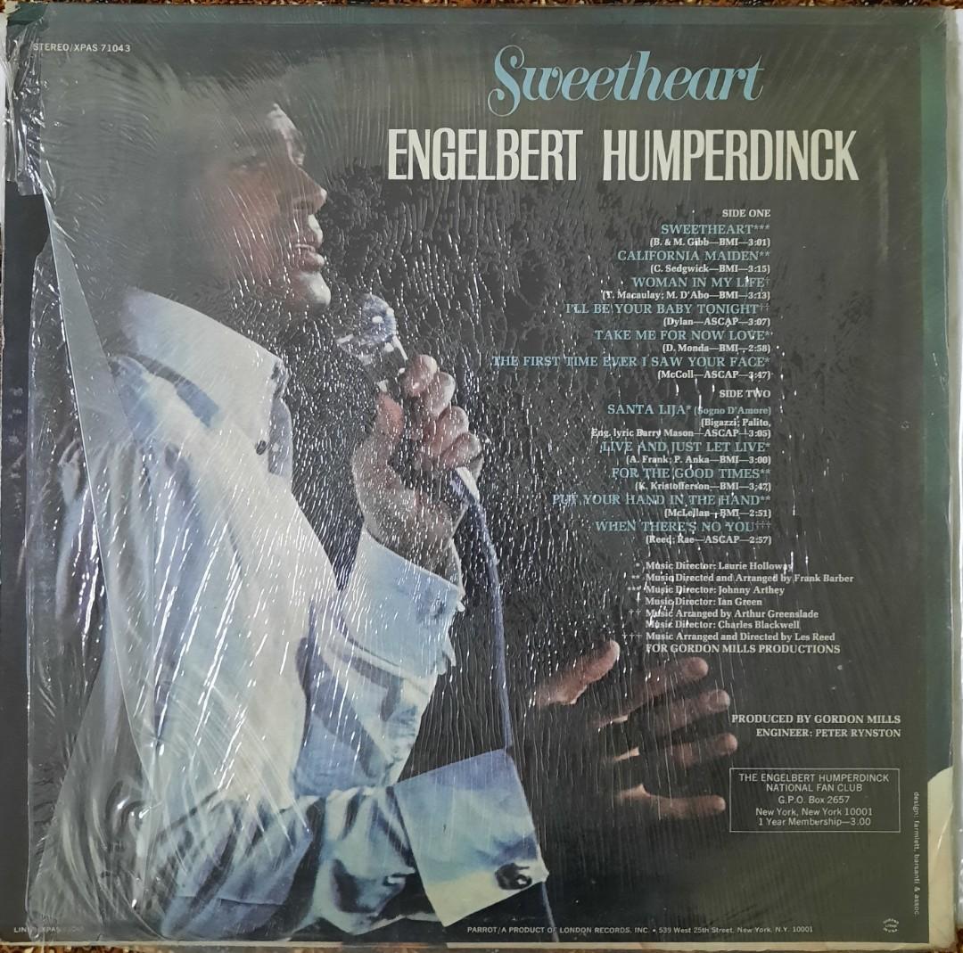 LP Record Elvis and Engelbert, Hobbies & Toys, Music & Media, CDs ...