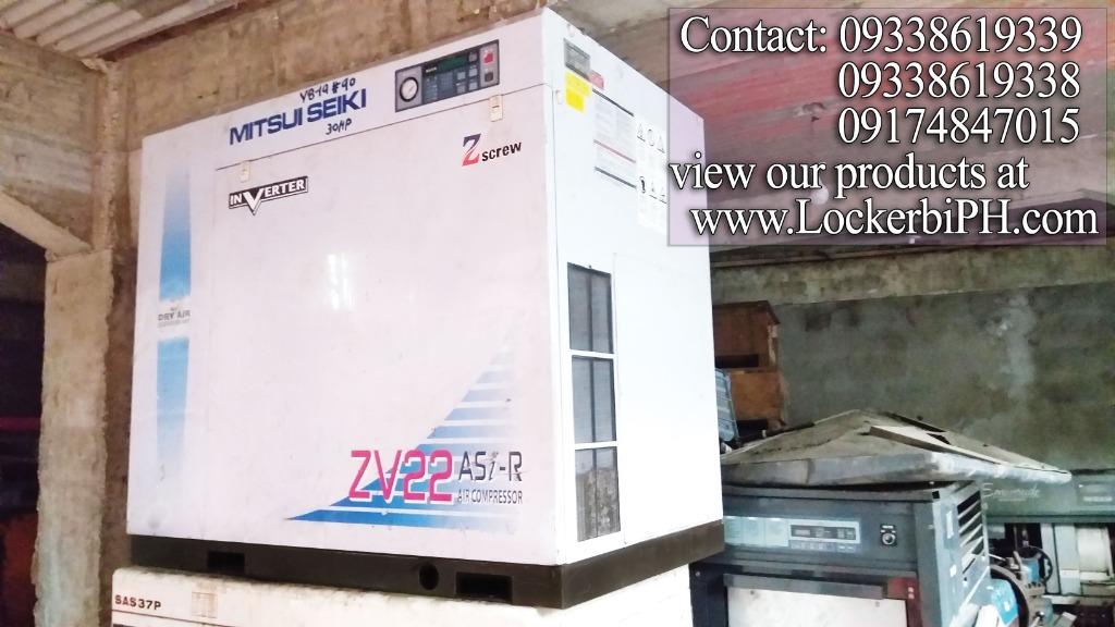 Mitsui Seiki Dry Air Eco Dryer Unit 30HP Z Screw ZV22 Asi-R Air dryer ...