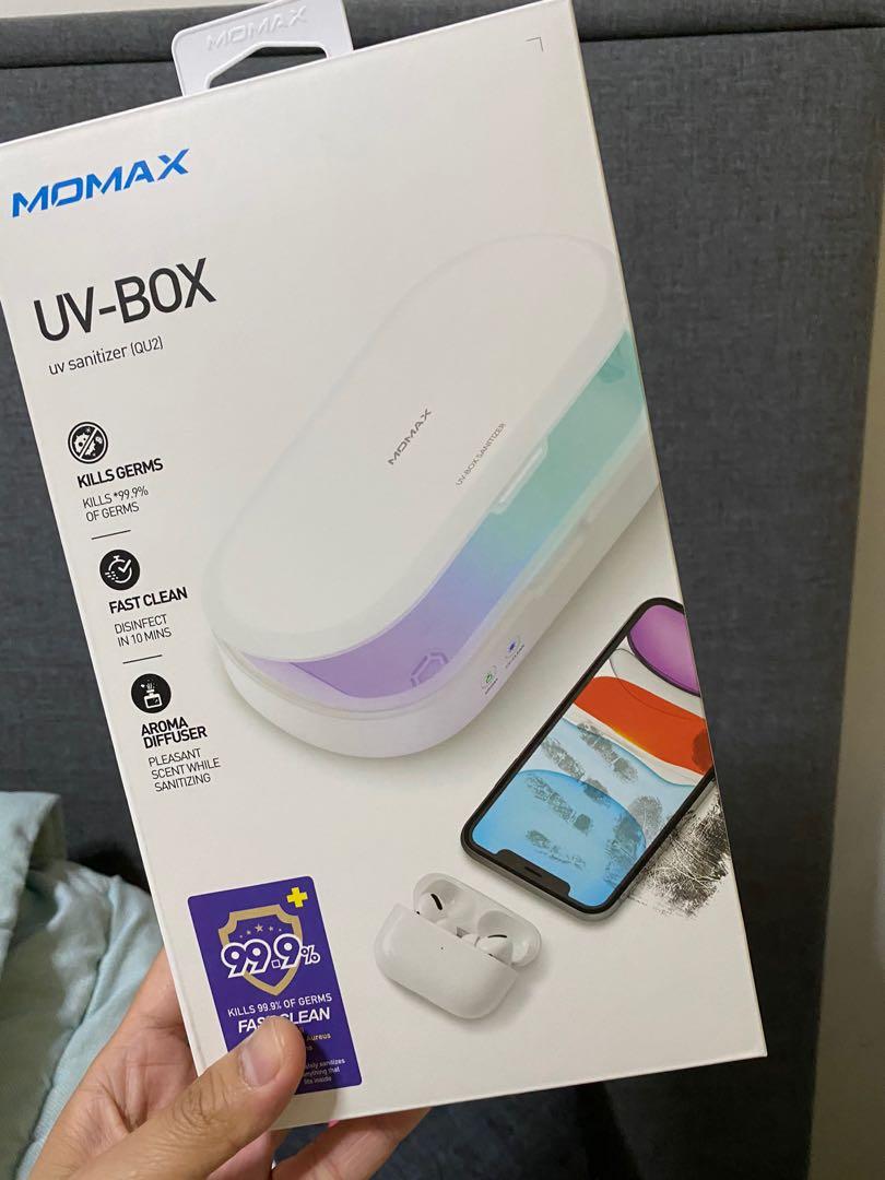 Momax UV Box Sanitizer (BNEW), Beauty & Personal Care, Sanitisers ...