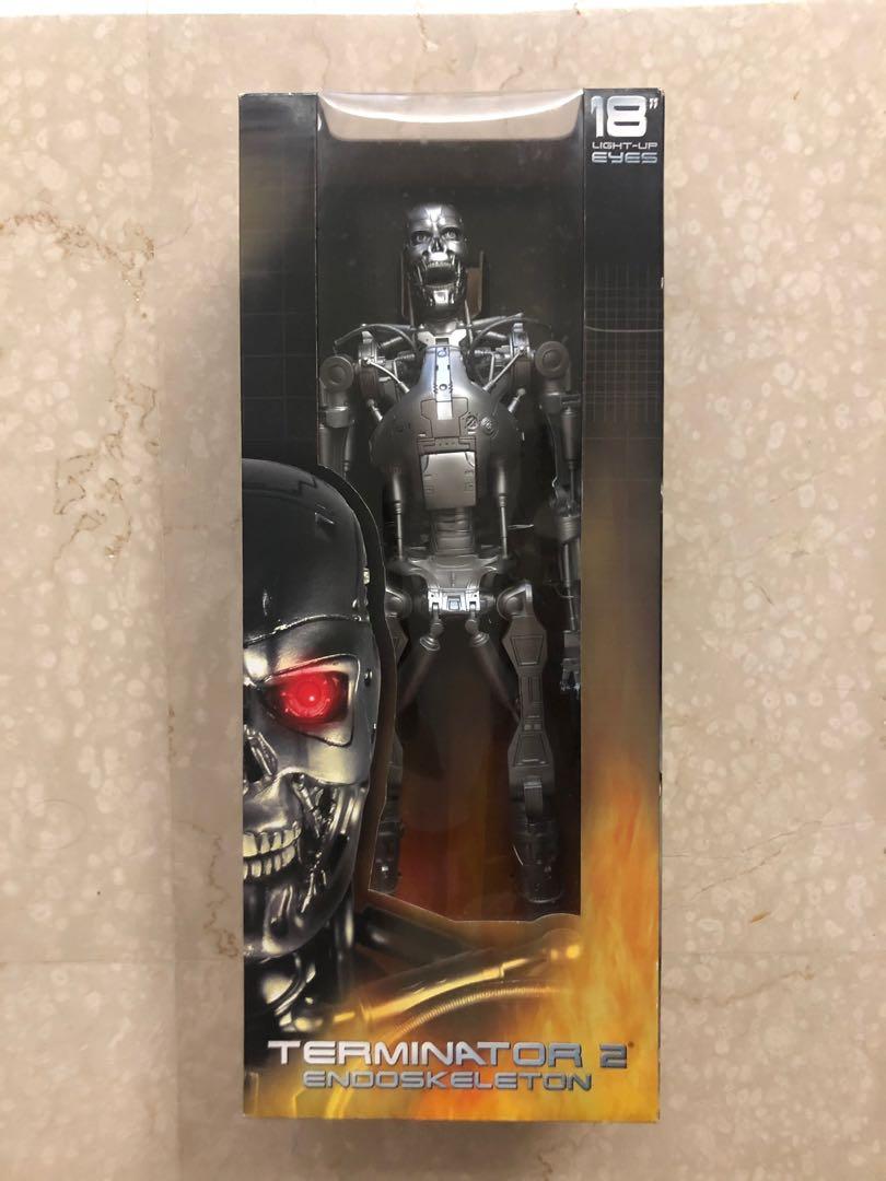 NECA 18 inch Terminator 2 Endoskeleton, Pacific Rim Gypsy Danger ...