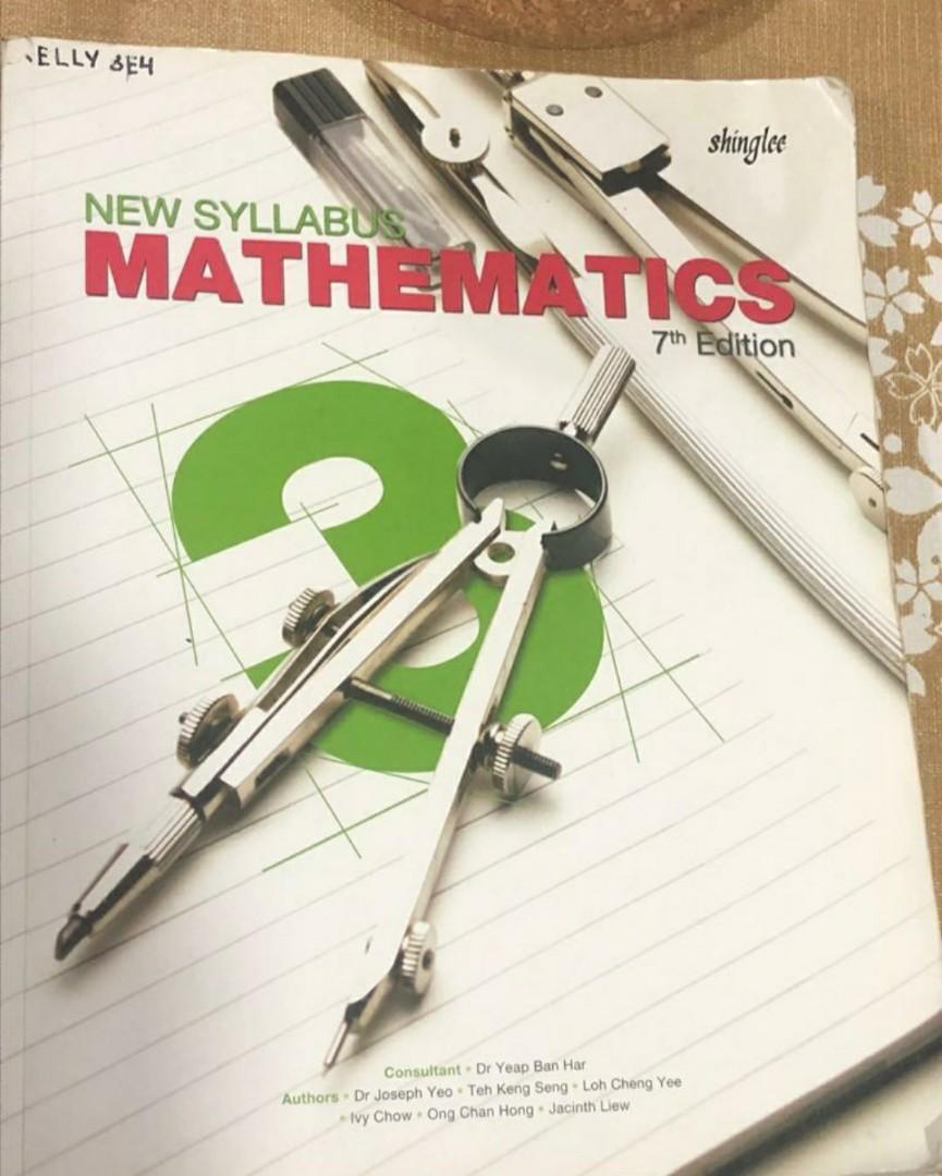 New Syllabus Math TB Sec 3, Hobbies & Toys, Books & Magazines ...