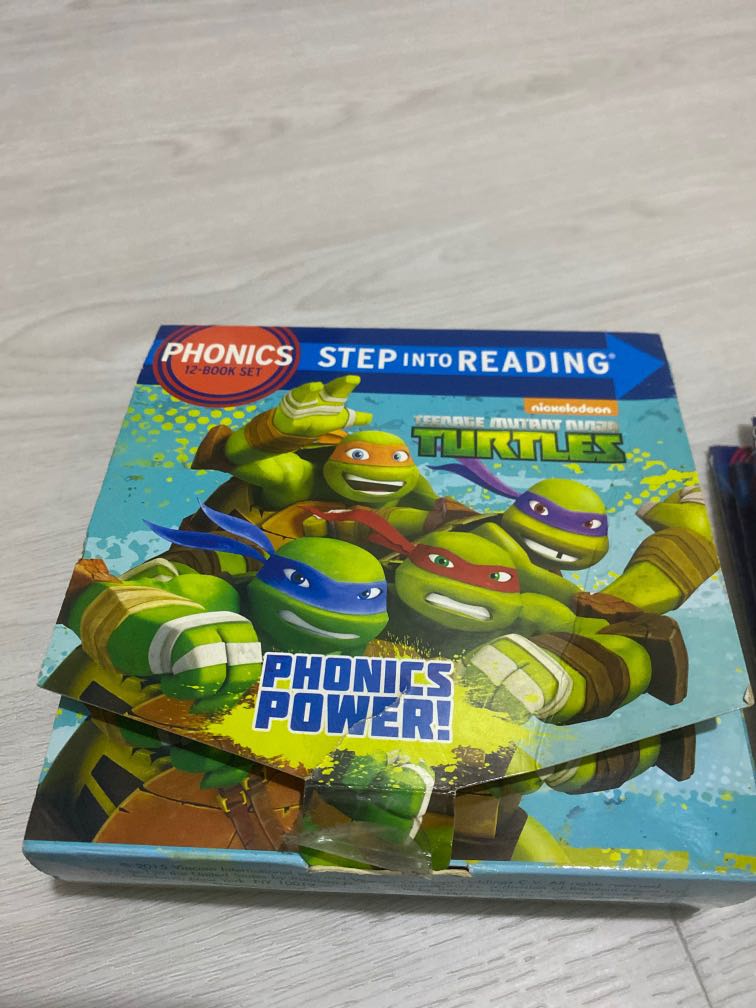 Ninja Turtles Phonics Step into Reading, Hobbies & Toys, Books ...