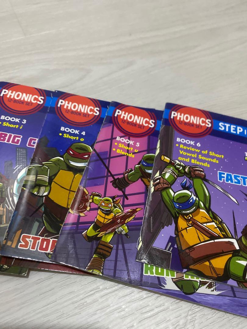 Ninja Turtles Phonics Step into Reading, Hobbies & Toys, Books ...