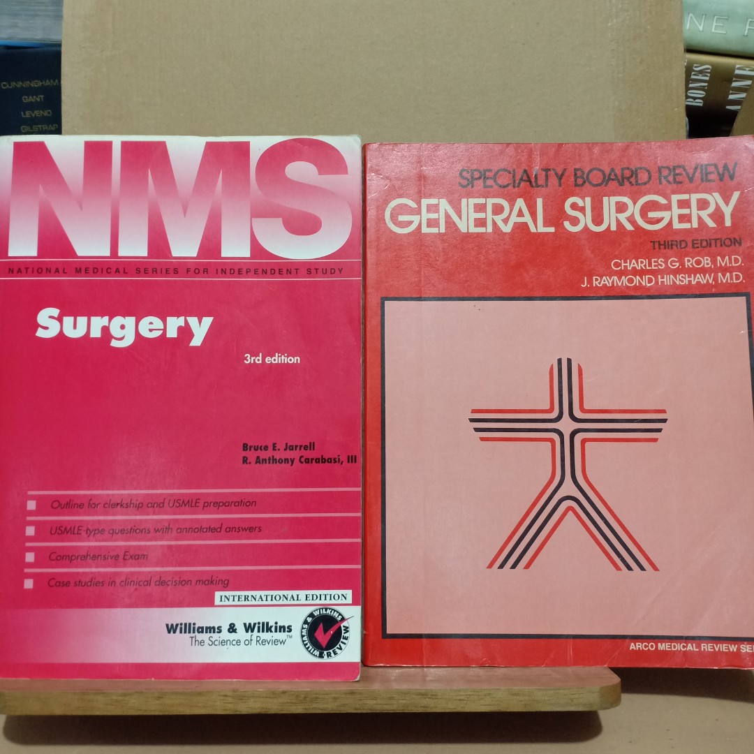 NMS Surgery 3rd Ed Specialty Board Review Surgery 3rd Ed Bundle Set Lot ...