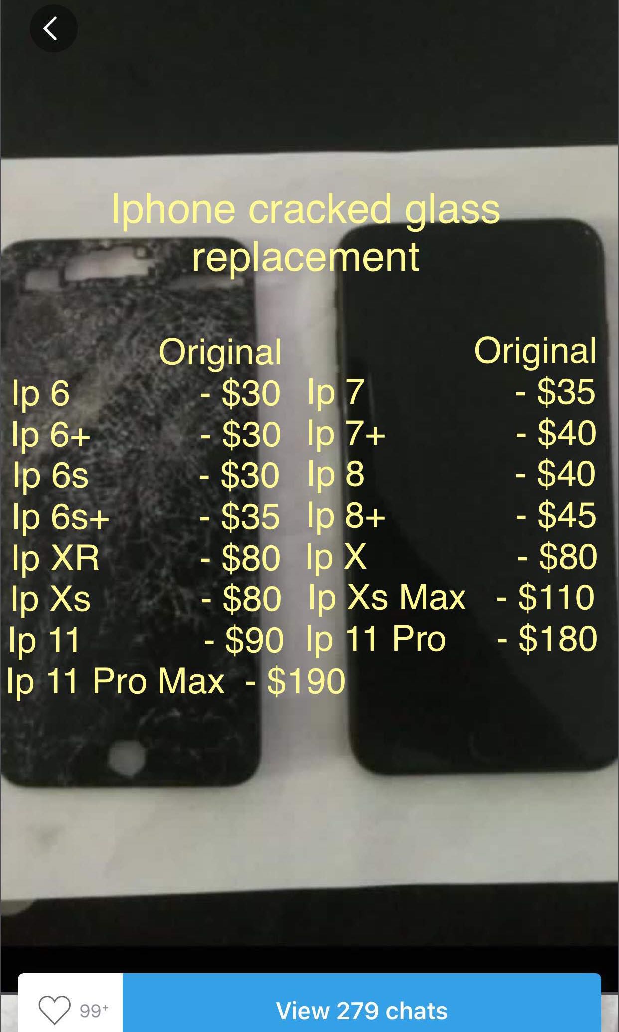Original iphone screen/lcd replacement, Lifestyle Services, Electronics ...