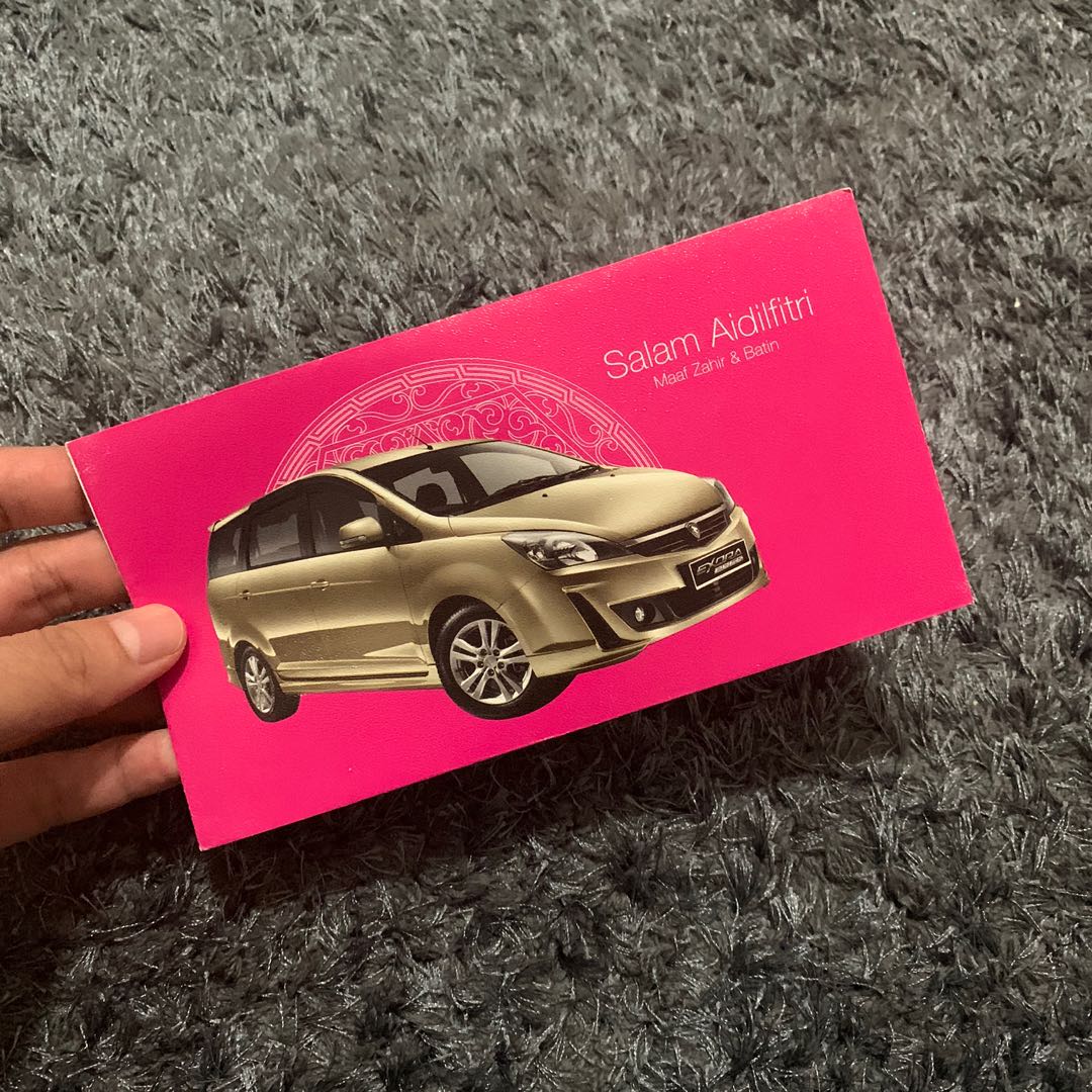 Proton Exora Sampul Raya (1pcs), Hobbies & Toys, Collectibles ...