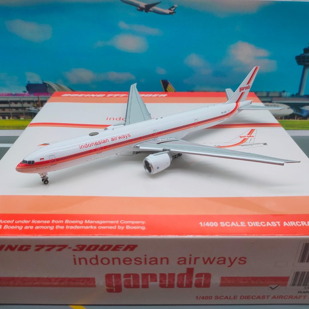 (SALE!) 1:400 B777-300ER Garuda Indonesia (Retro Livery)Flap Down ...