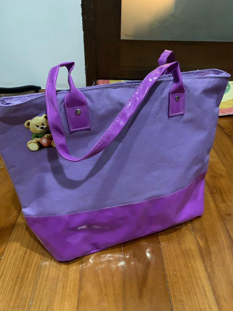 Similac Purple Tote Bag, Free Items on Carousell