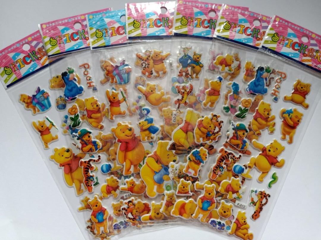 Stickers! paw patrol Peppa pig PJ mask Siderman avengers octonauts ...