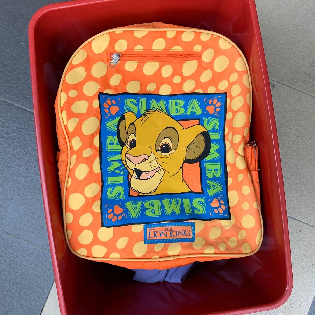 The Lion King Simba Backpack, Men's Fashion, Bags, Backpacks on Carousell