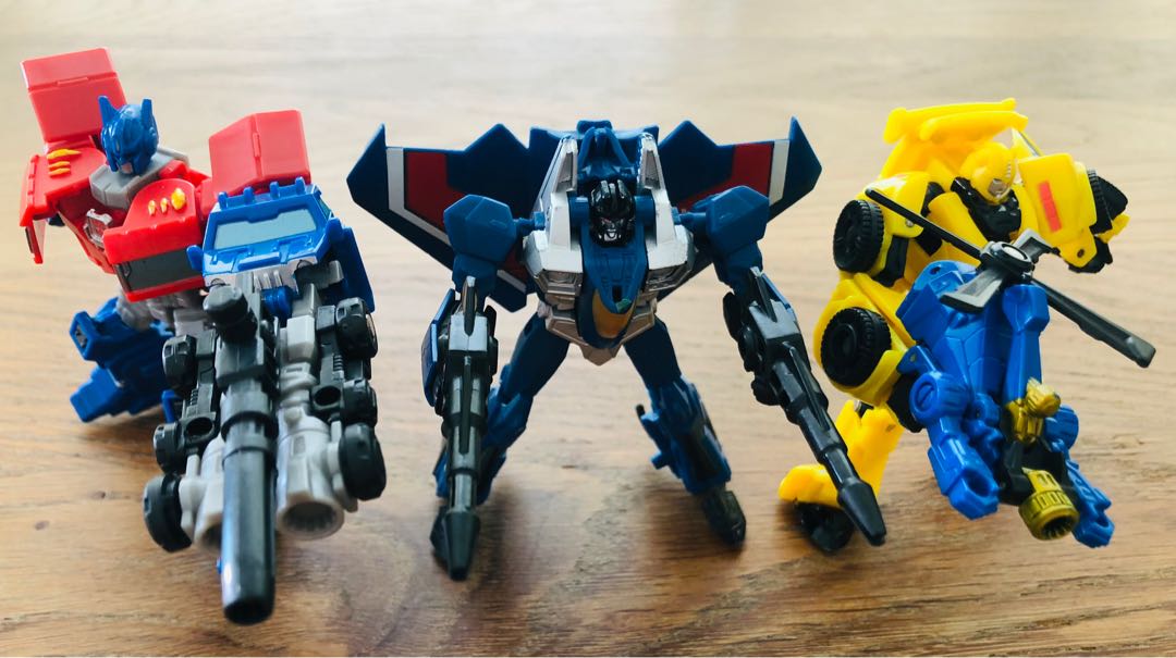 Transformers Autobot Robots Cars Guns Optimus Prime Bumblebee Thunder ...