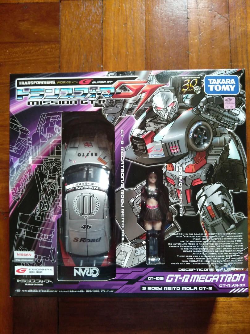 Transformers GT - GT-03 GT-R Megatron Super GT Nissan GT-R, Toys ...