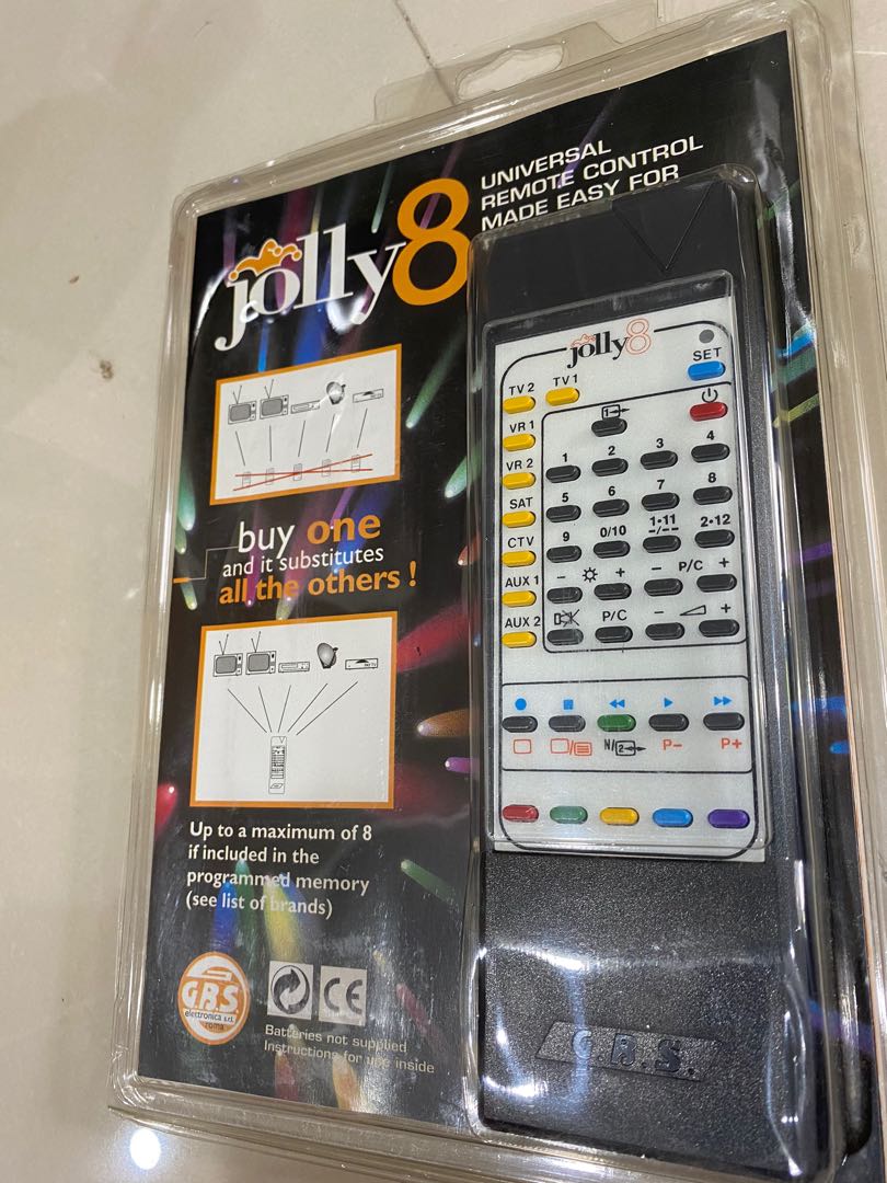 RM5 ONLY!! Universal Remote Control Jolly8 #blessing, TV & Home ...