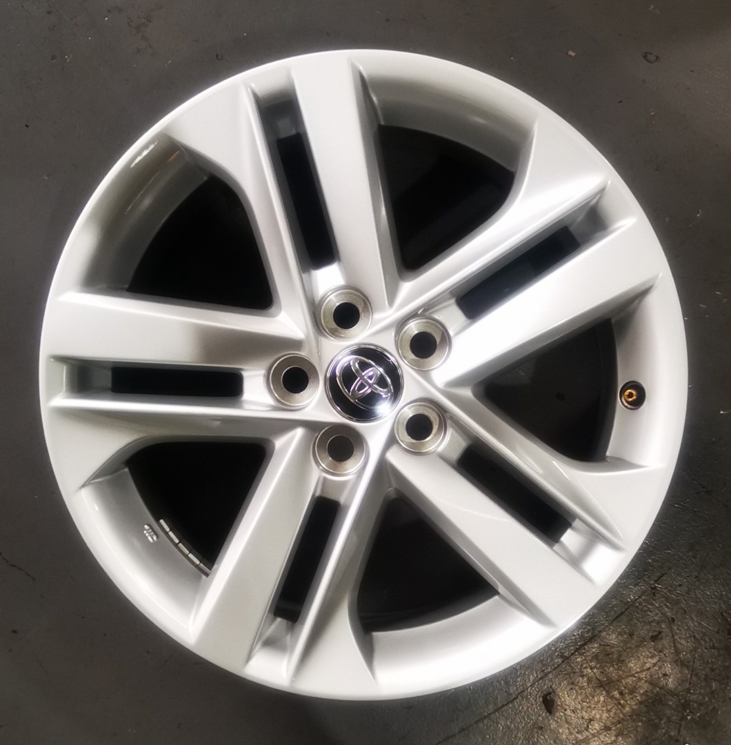 Used 16" Original Toyota Rims, Car Accessories, Tyres & Rims on Carousell
