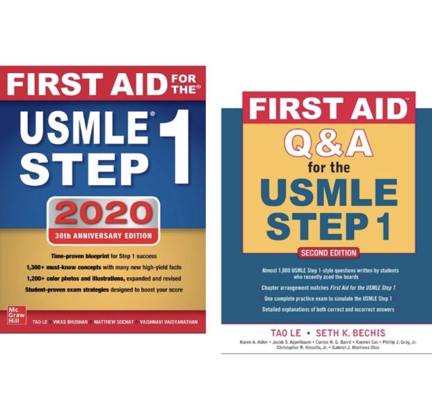 USMLE STEP 1 FIRST AID medical textbooks, Hobbies & Toys, Books ...