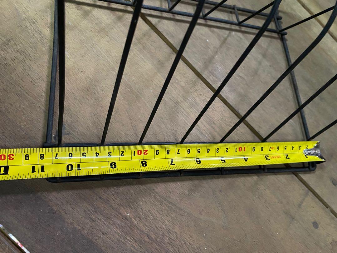 Vintage Metal Rack For Plates/ Records., Furniture & Home Living, Home ...