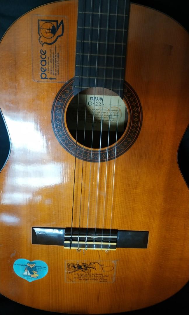 Yamaha G228 Classical Guitar (vintage), Hobbies & Toys, Music & Media, Musical Instruments on ...
