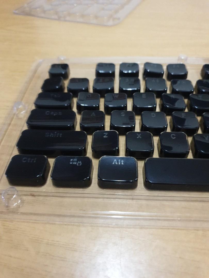 104 Acrylic Chiclet Style Keycap for mechanical switches, Computers ...