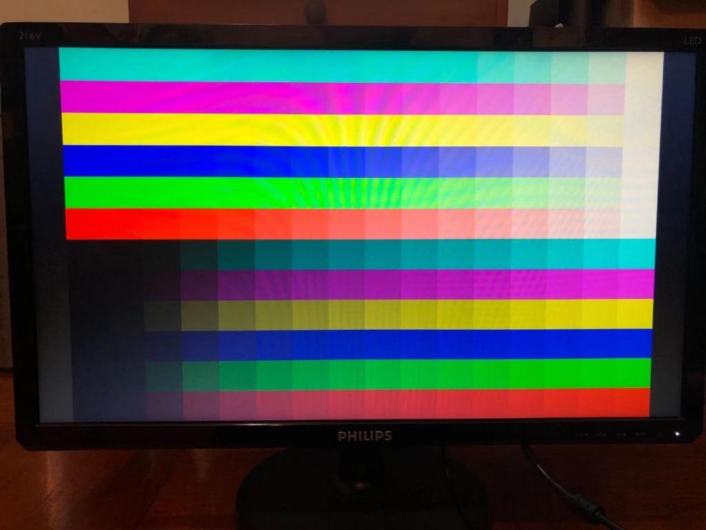 21 inch Philips full hd 1080 monitor 216V6L, Computers & Tech, Parts ...