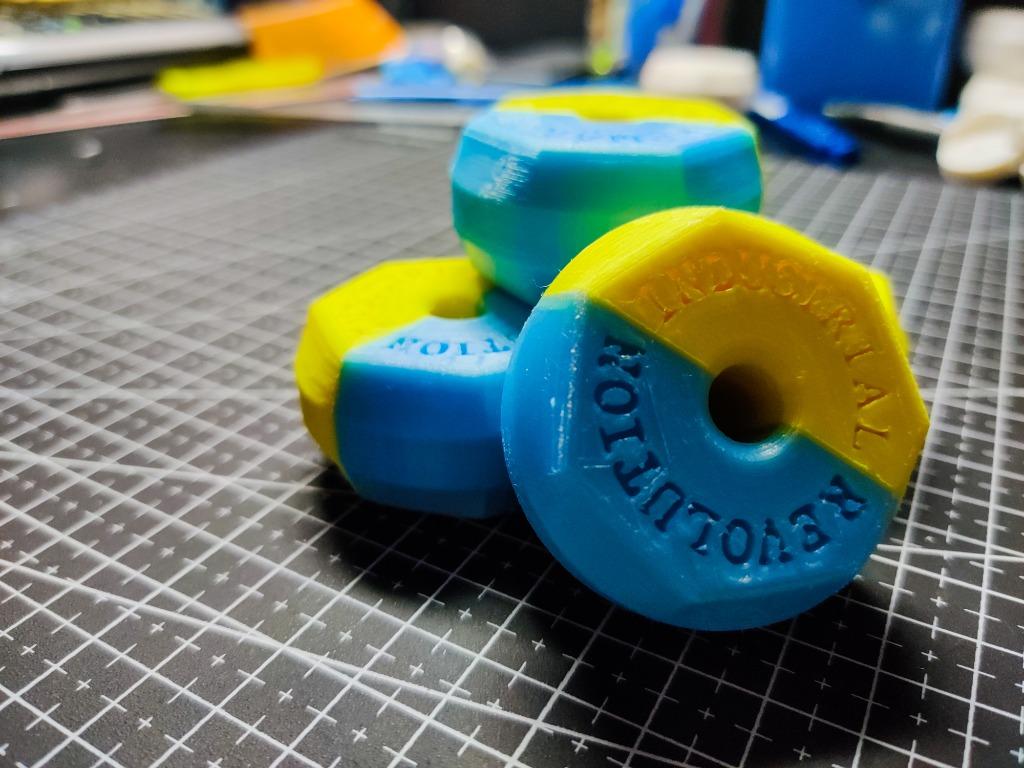 AGGRESSIVE INLINE ANTIROCKERS HIGGS BOSON WHEELS (3D Printed ...