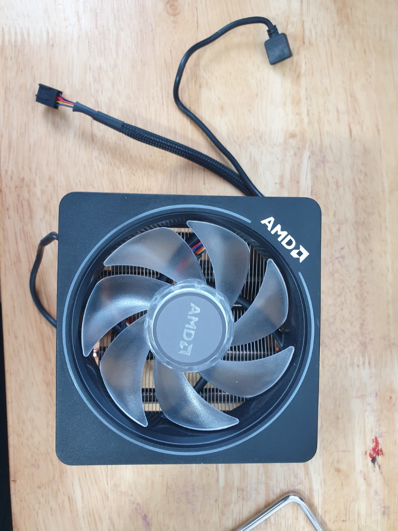 AMD Wraith Prism CPU Cooler, Electronics, Computers, Desktops on Carousell