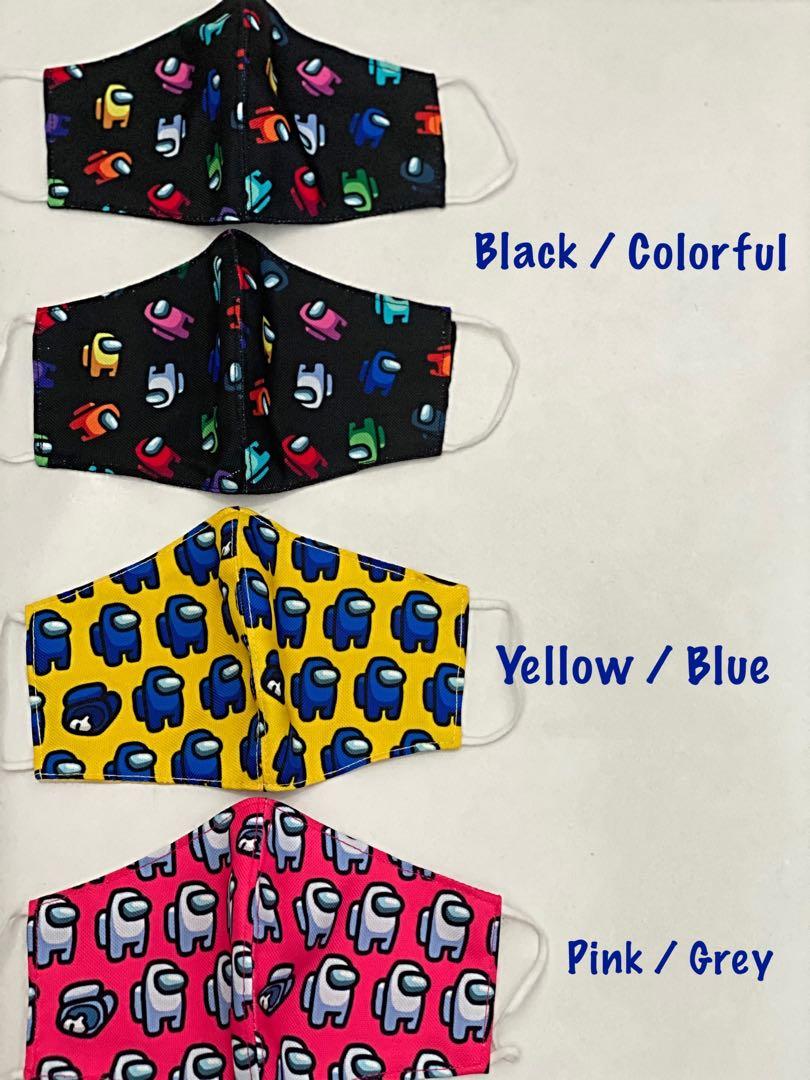 Among Us Face Mask - Children, Babies & Kids, Boys' Apparel, 4 to 7 ...