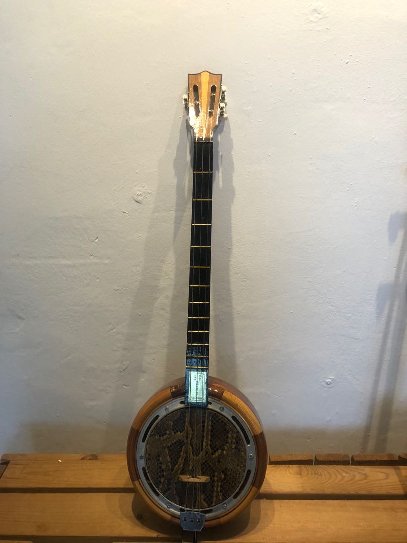 Authentic snakeskin SanXian (Chinese music instrument), Hobbies & Toys ...