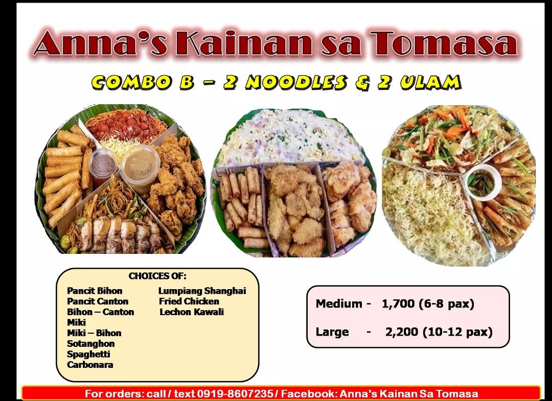 BILAO COMBO PACKAGE, Food & Drinks, Local Eats on Carousell