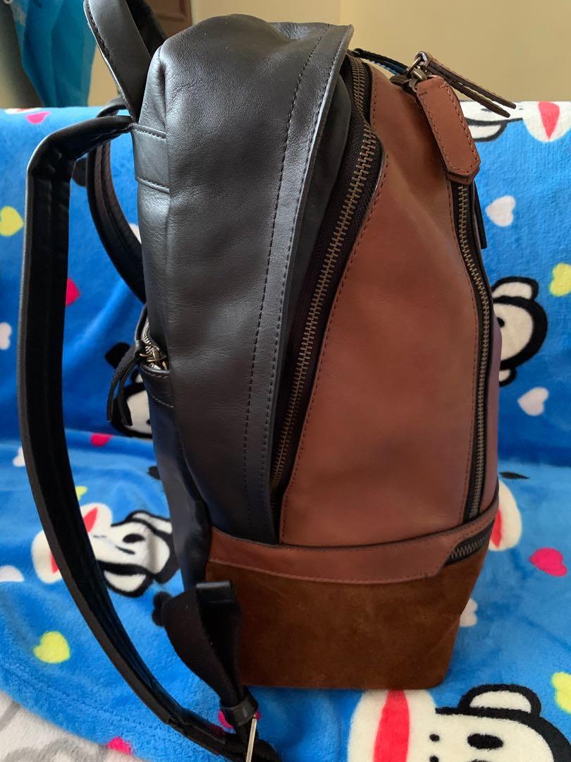 Coach Bleecker Vintage full grain leather backpack, Women's Fashion ...